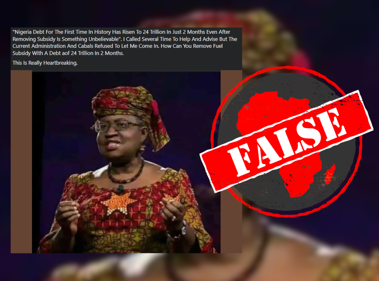 World Trade Organization chief Ngozi Okonjo-Iweala distances herself from viral quote on Nigeria ...